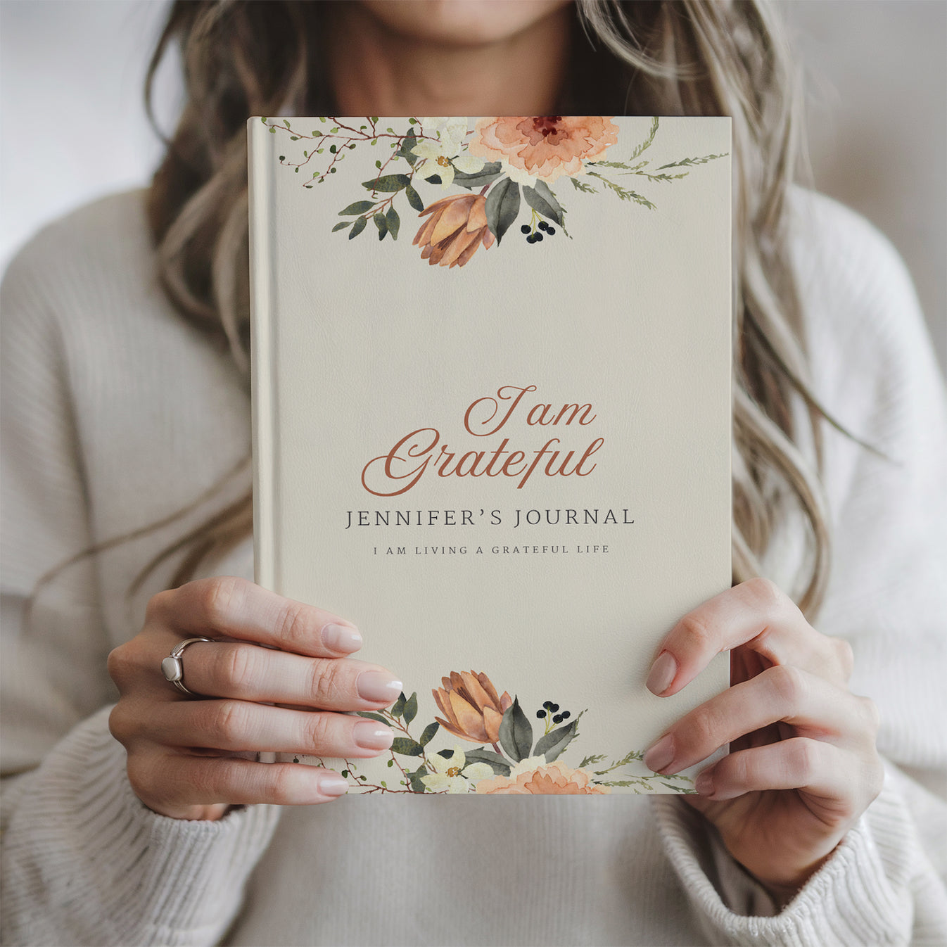I Am Grateful - Custom Journal + 350 Gratitude Prompts – Luhvee Books
