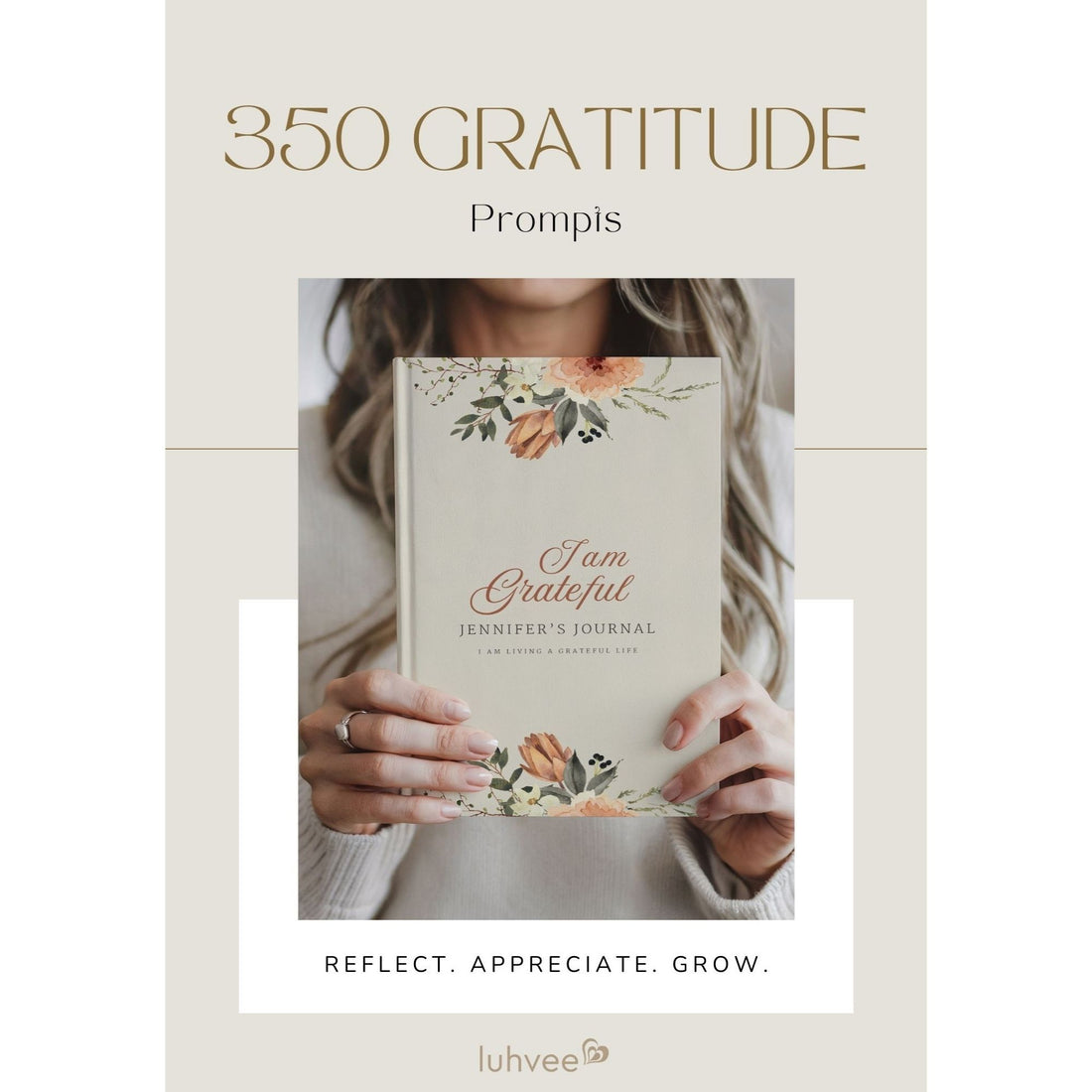 350 Gratitude Journal Prompts Guide — Digital Download – Luhvee Books