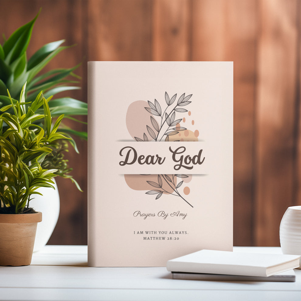 Dear God – A Personalized Prayer Journal – Luhvee Books