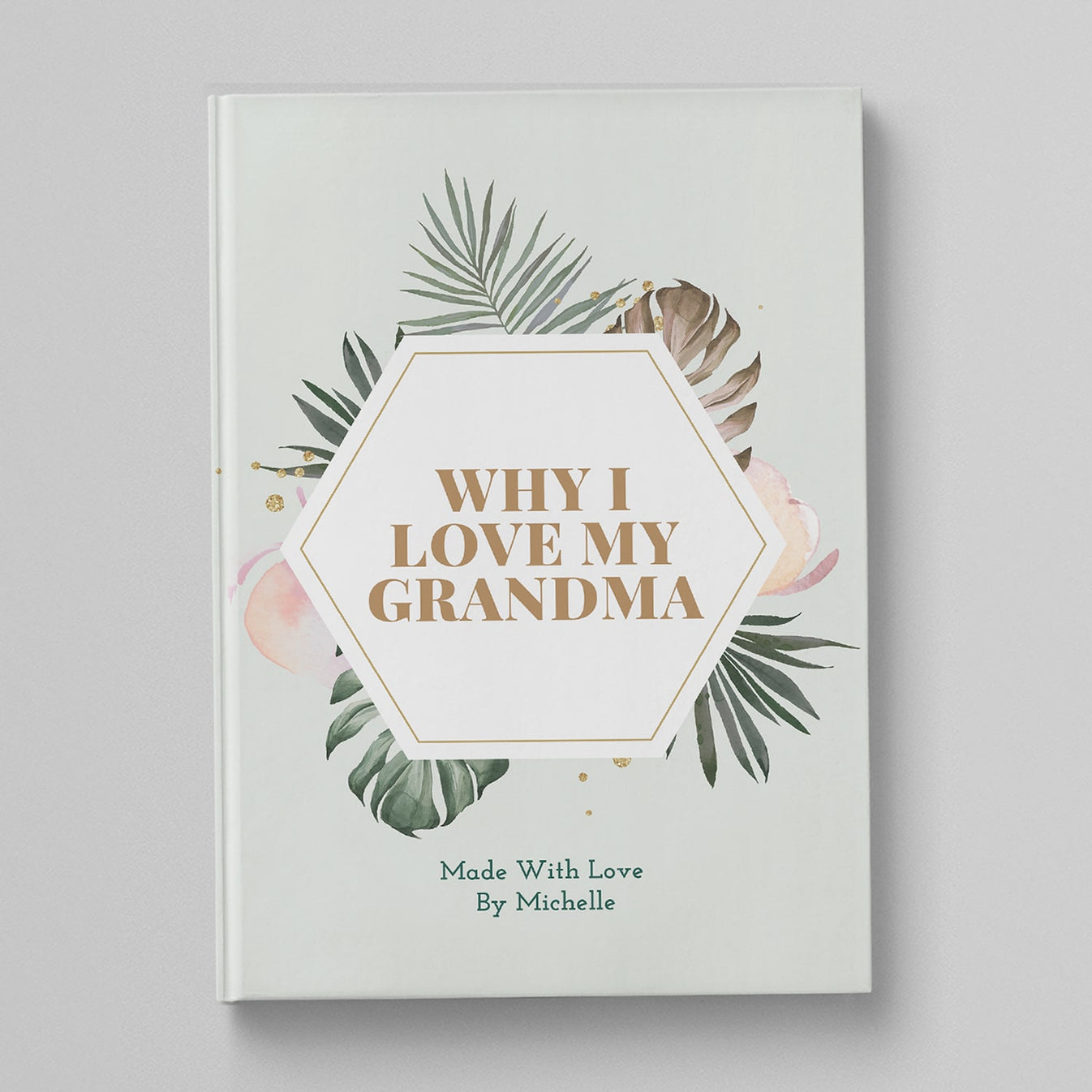 Why I Love My Grandma Book, Personalized Gift For Grandma, Luhvee Books