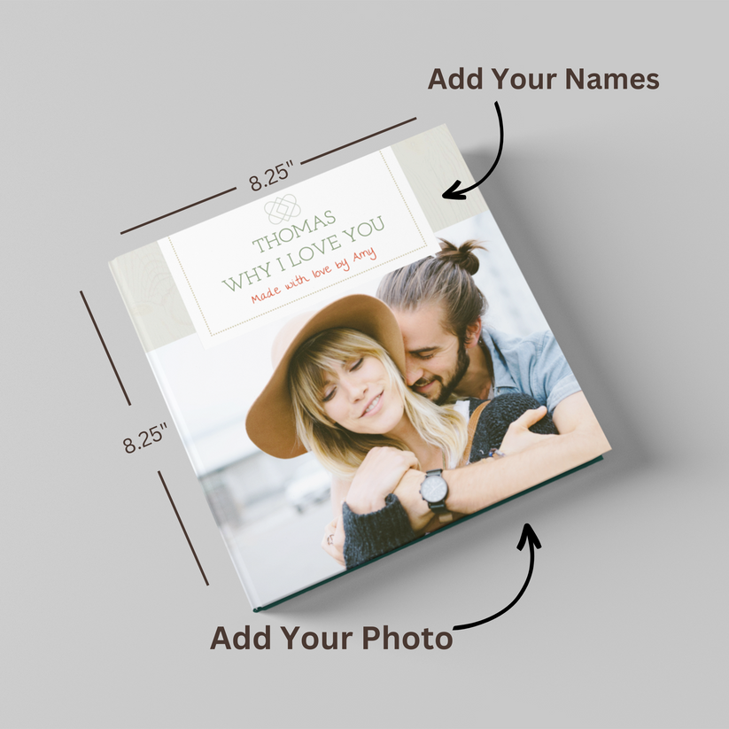 Why I Love You Book, Personalized Love Book Gift – Luhvee Books